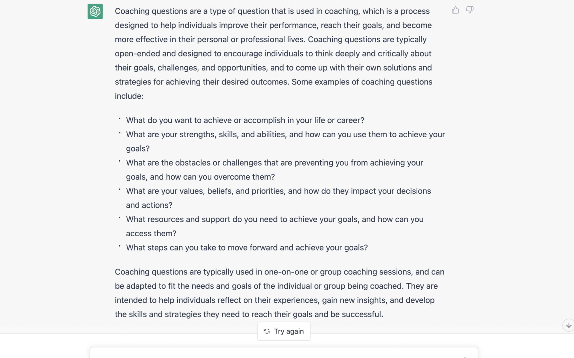 Coaching questions: how to make them poweful and when to use them ...